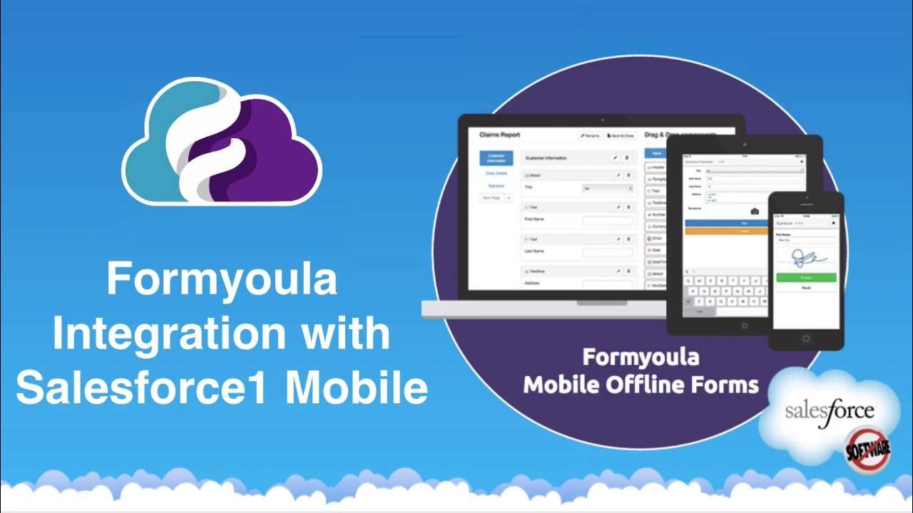 Formyoula Form Integration with Salesforce1 Mobile App - YouTube