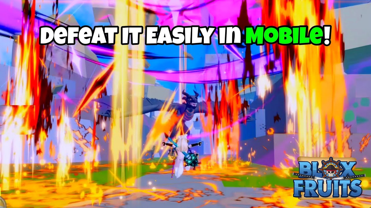 How to Always Beat FULL Transformed Dragon in Mobile! | Blox Fruit ...