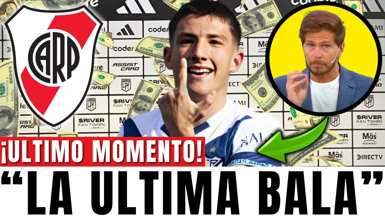 🚨💥 ¡LA ULTIMA BALA! ¡ RIVER PRESENTA OFERTA POR ESTRELLA DE VELEZ ...