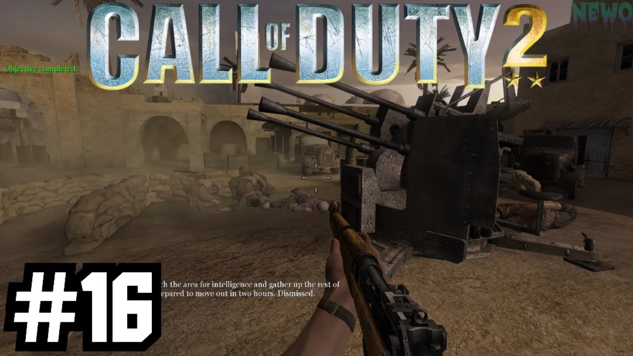 Call of Duty 2 Gameplay Walkthrough Part 16 - British Campaign ...