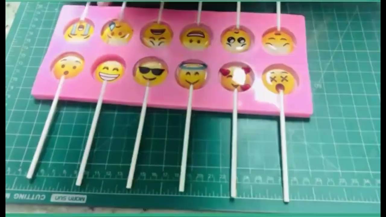 Edible Isomalt Lollipops / Isomalt Decoration for Cakes - YouTube
