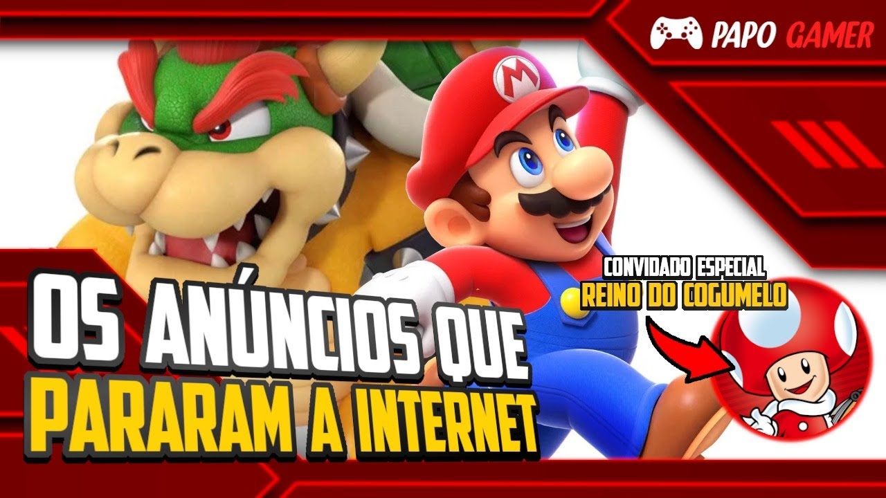 Papo Gamer #36 - A importância dos novos jogos do Mario feat. Reino do ...