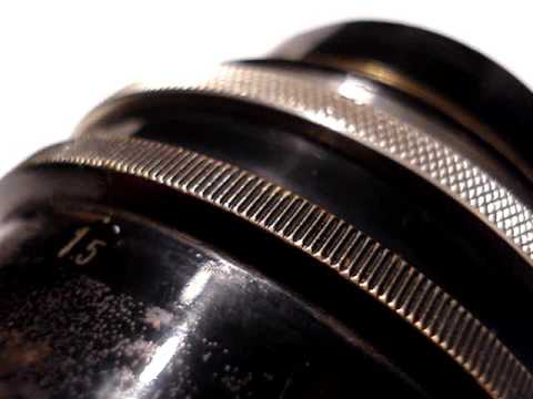 Hugo Meyer Plasmat Lens - YouTube