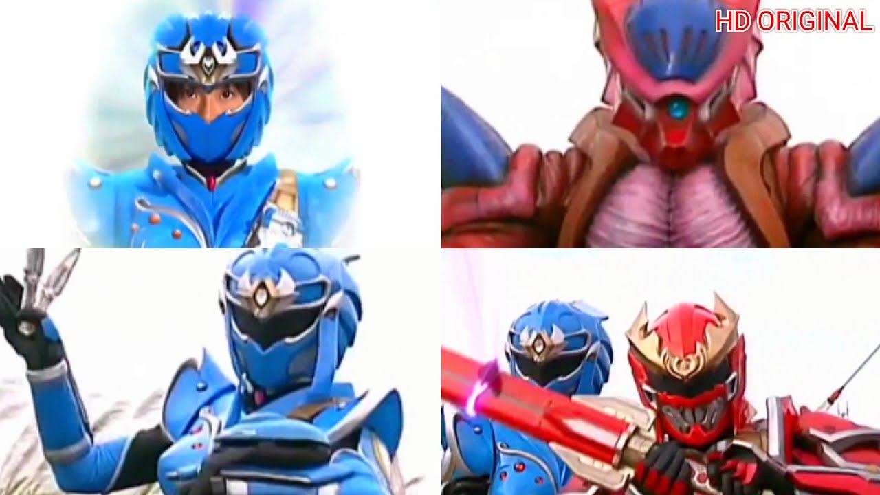 Genseishin Justiriser.Riser Glen & Kageri vs Molguiless (Video ...