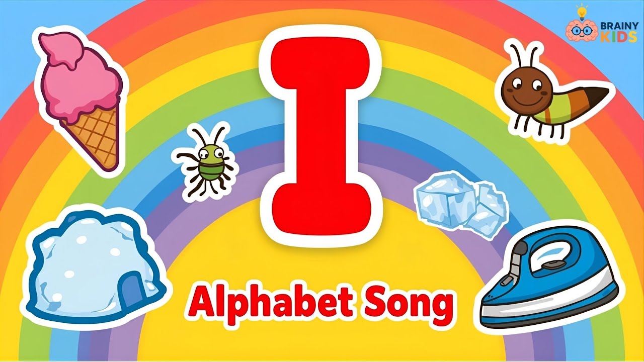 I Alphabet Song | I for Igloo | English Rhymes | Kids Nursery Rhymes ...