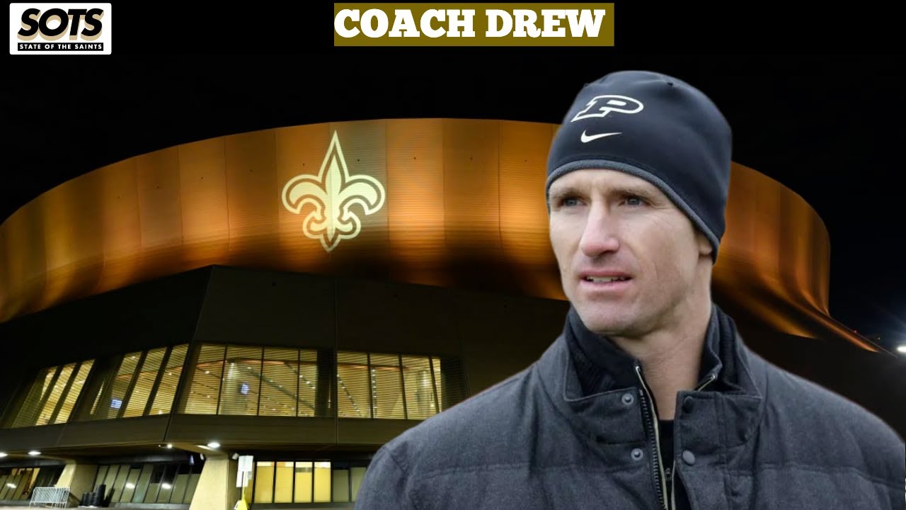 Drew Brees Gets a Coaching Job | The State of the Saints Podcast - YouTube