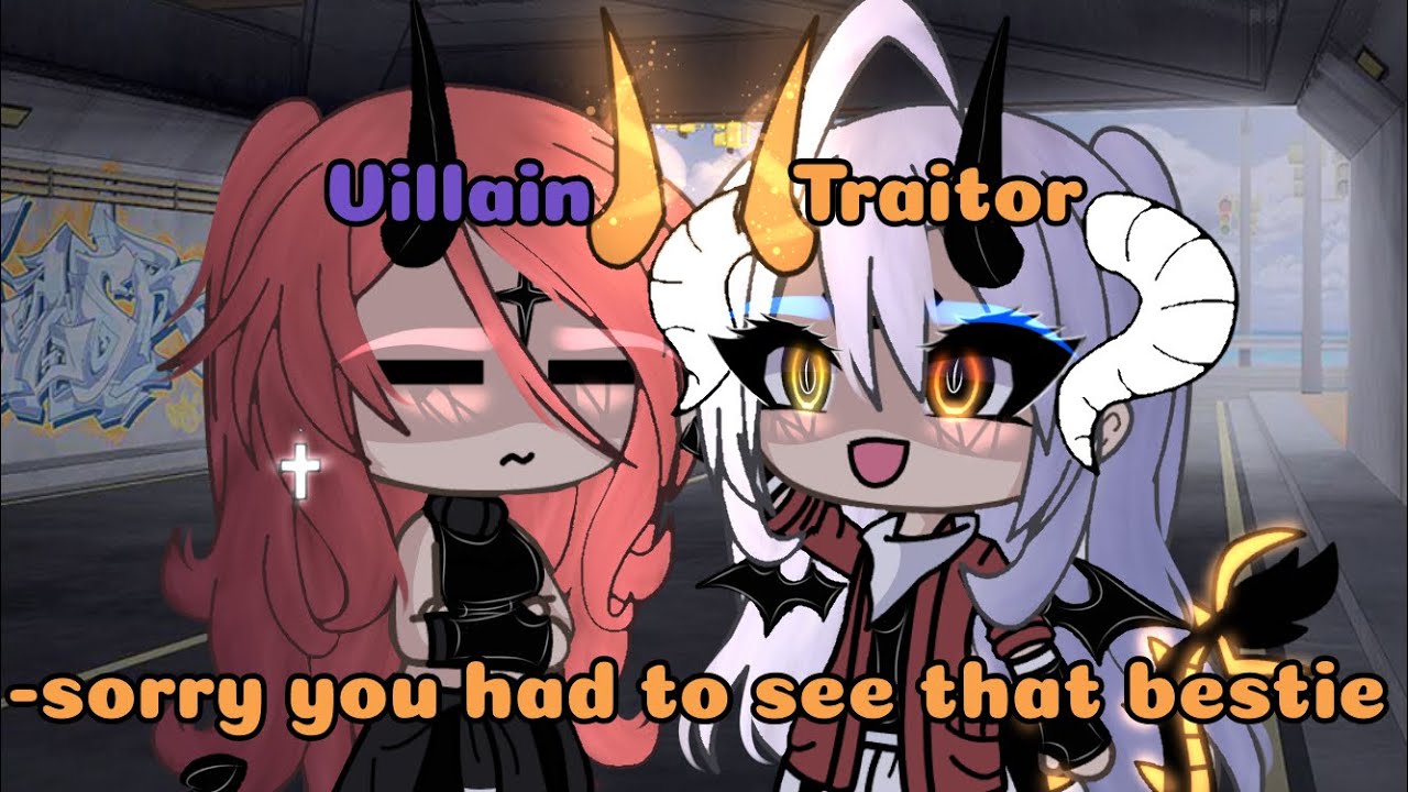 Hero, villain or traitor? Gacha life meme - YouTube