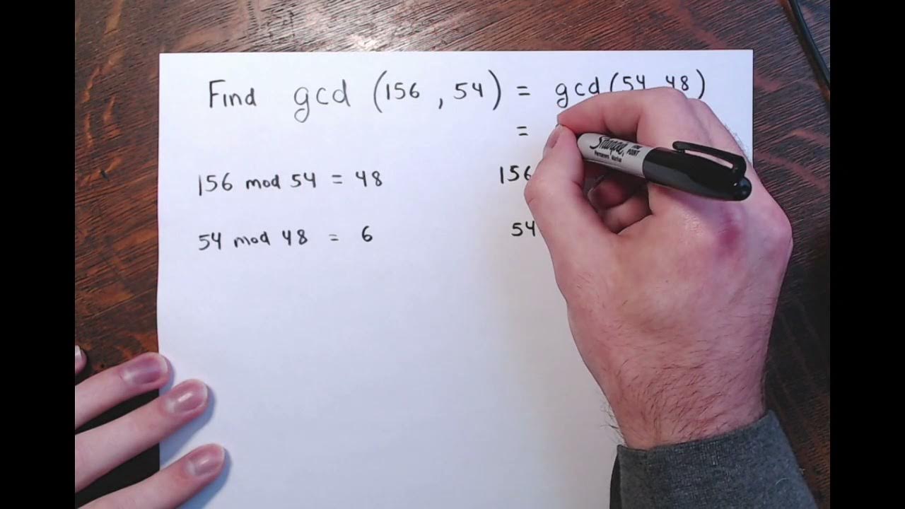 Math 2200 Section 9 4 Greatest Common Divisor And Euclid S Algorithm Youtube