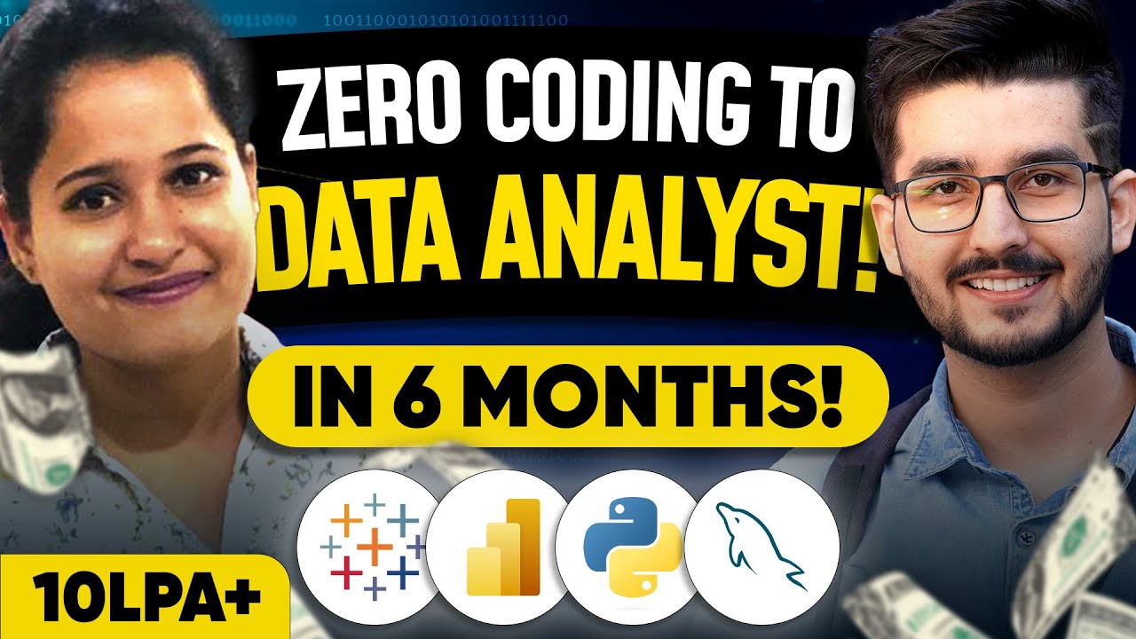 From 0 In Coding To Data Analyst In 6 Months ⭐ Data Analyst Roadmap