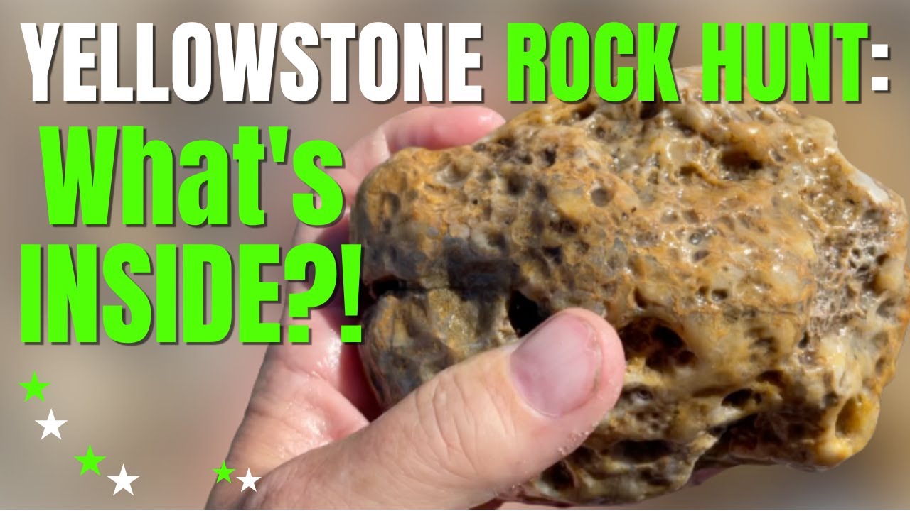Grab & Slab: Yellowstone Rock Hunt -- WHAT'S INSIDE? - YouTube