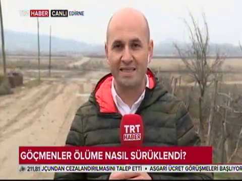 Yunanistan'ın Edirne Serem köyüne çıplak gönderdiği göçmenler