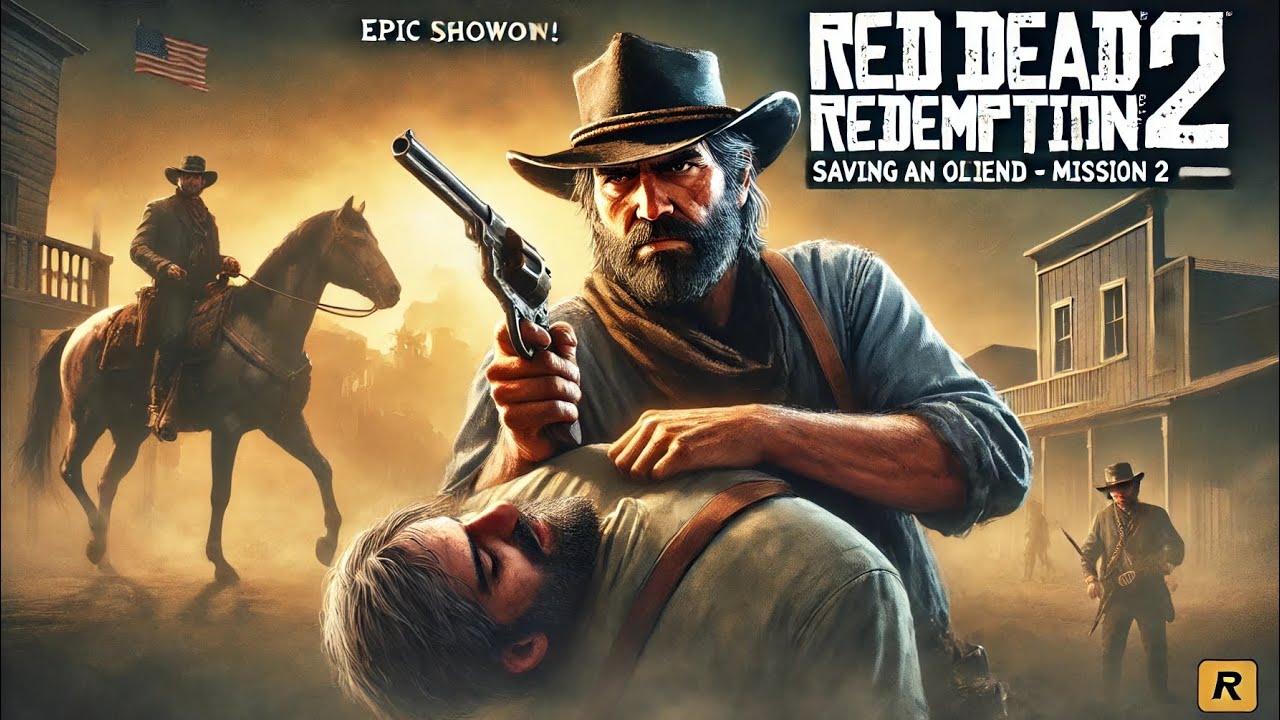 "RDR2: Saving an Old Friend - Part 2 Mission 2 | Epic Showdown ...