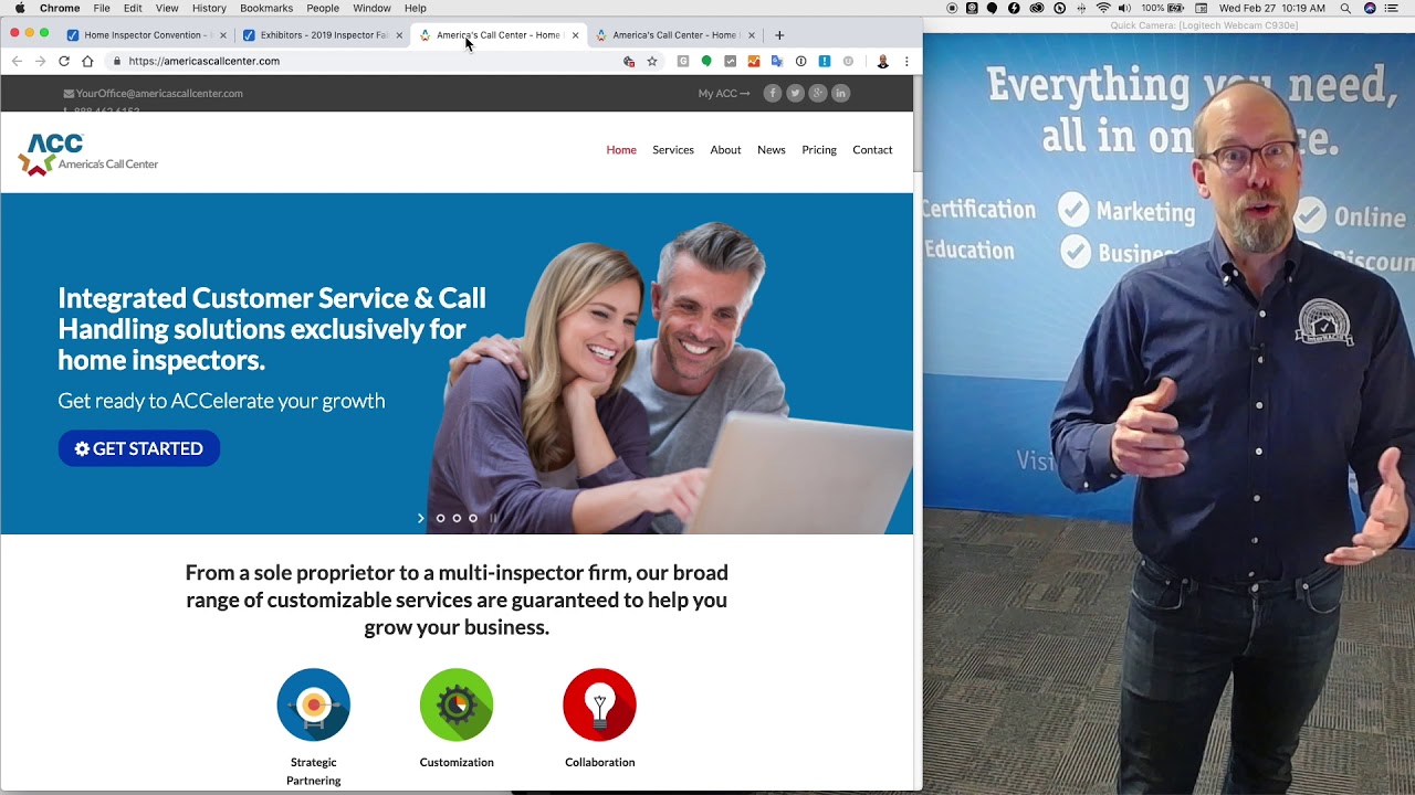 America's Call Center at the FREE 2019 Inspector Fair - YouTube