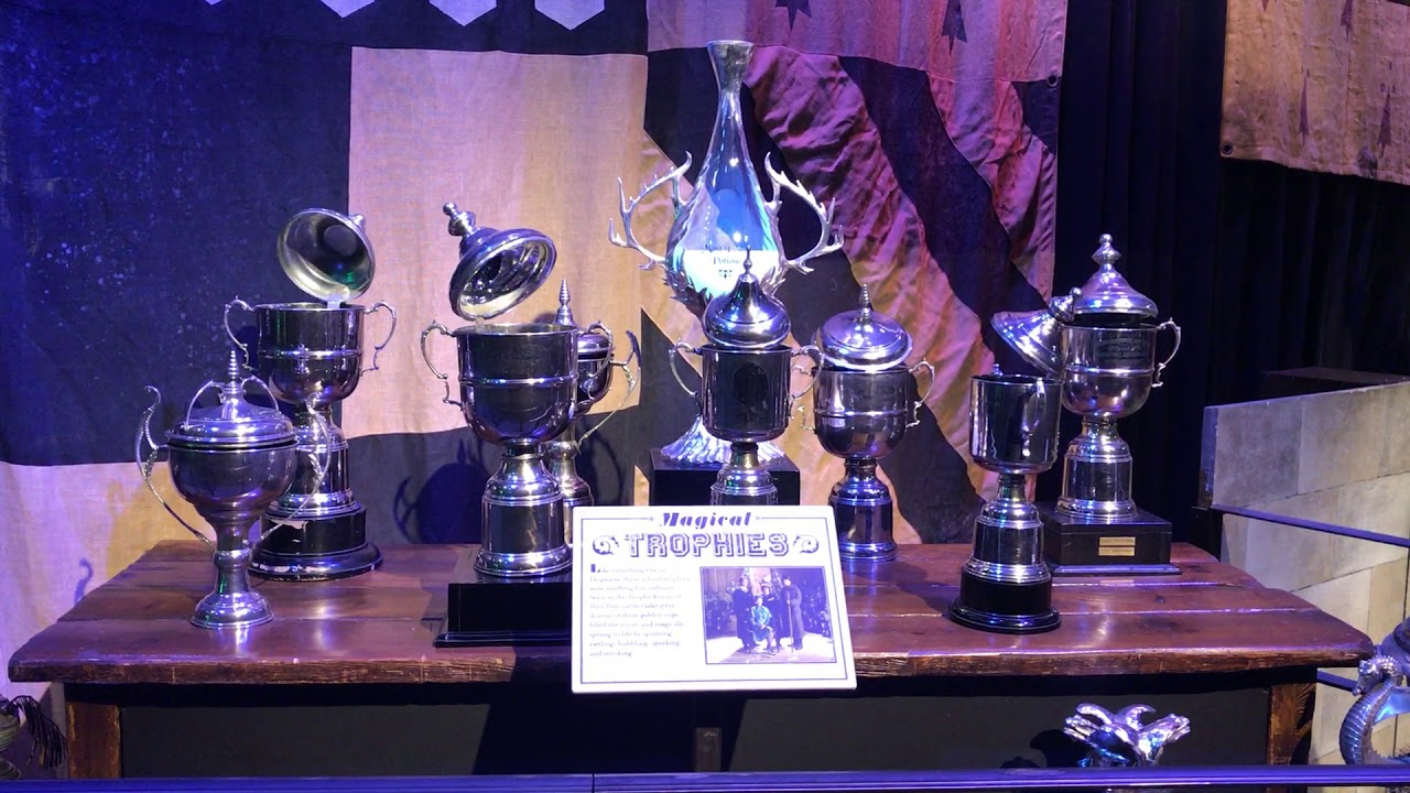 Magical Trophies (Harry Potter Studios) - YouTube
