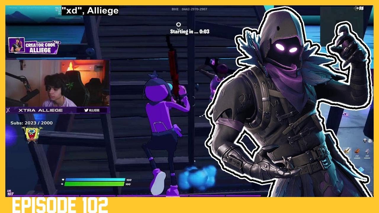 Alliege: "xd"| Fortnite Higlights #102 - YouTube