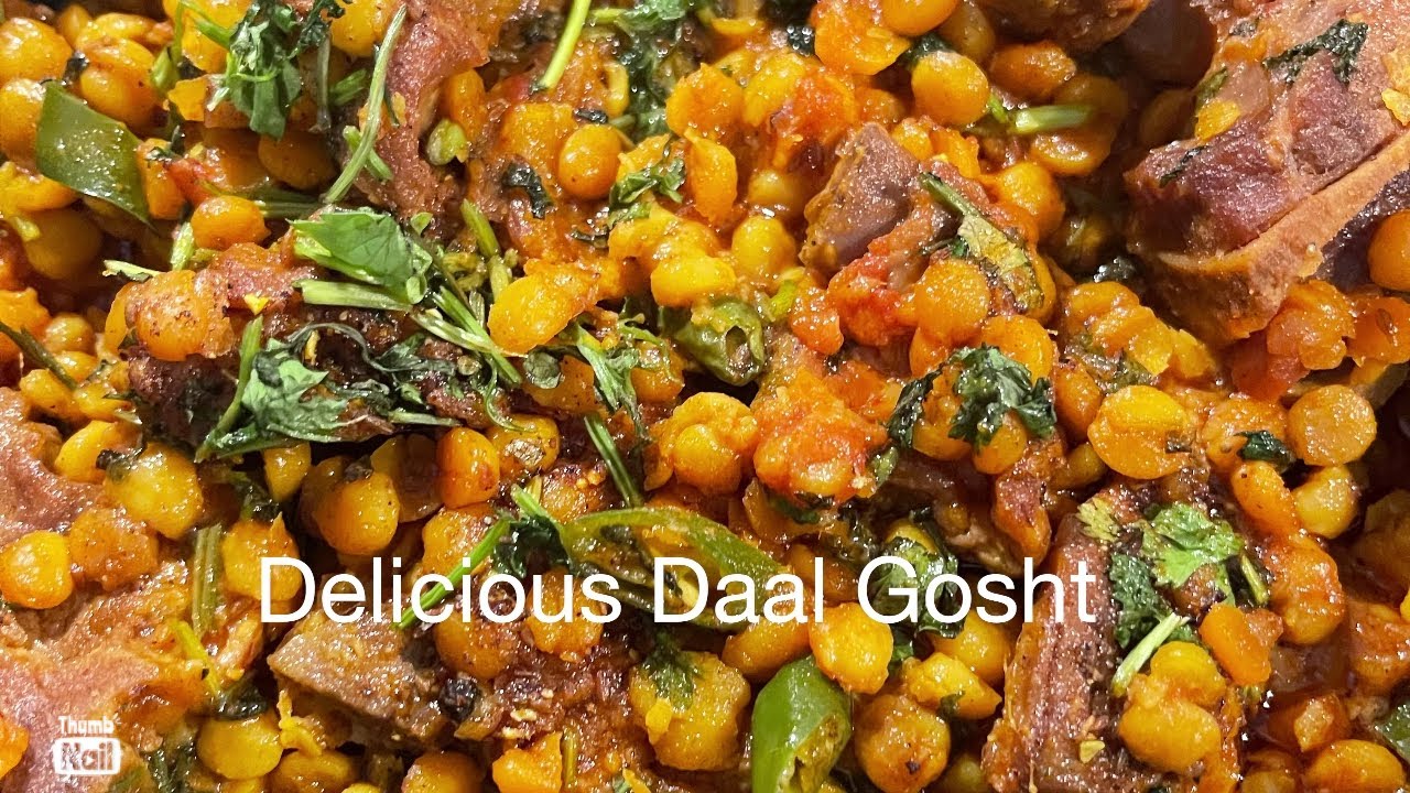 delicious daal gosht - YouTube