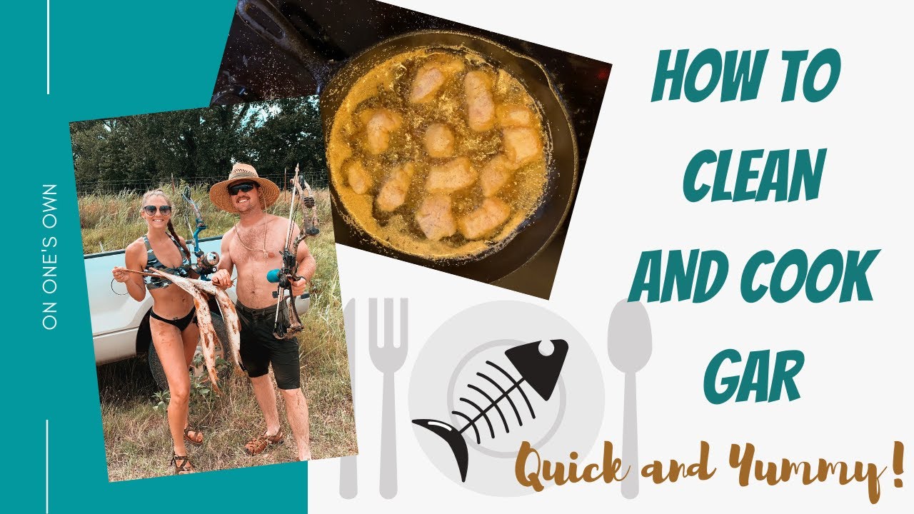 HOW TO CLEAN AND COOK GAR: SIMPLE AND TASTY! - YouTube