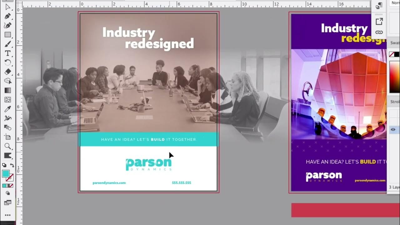 26 - Poster Project Finalizing Layout | Adobe Illustrator Learn Through ...