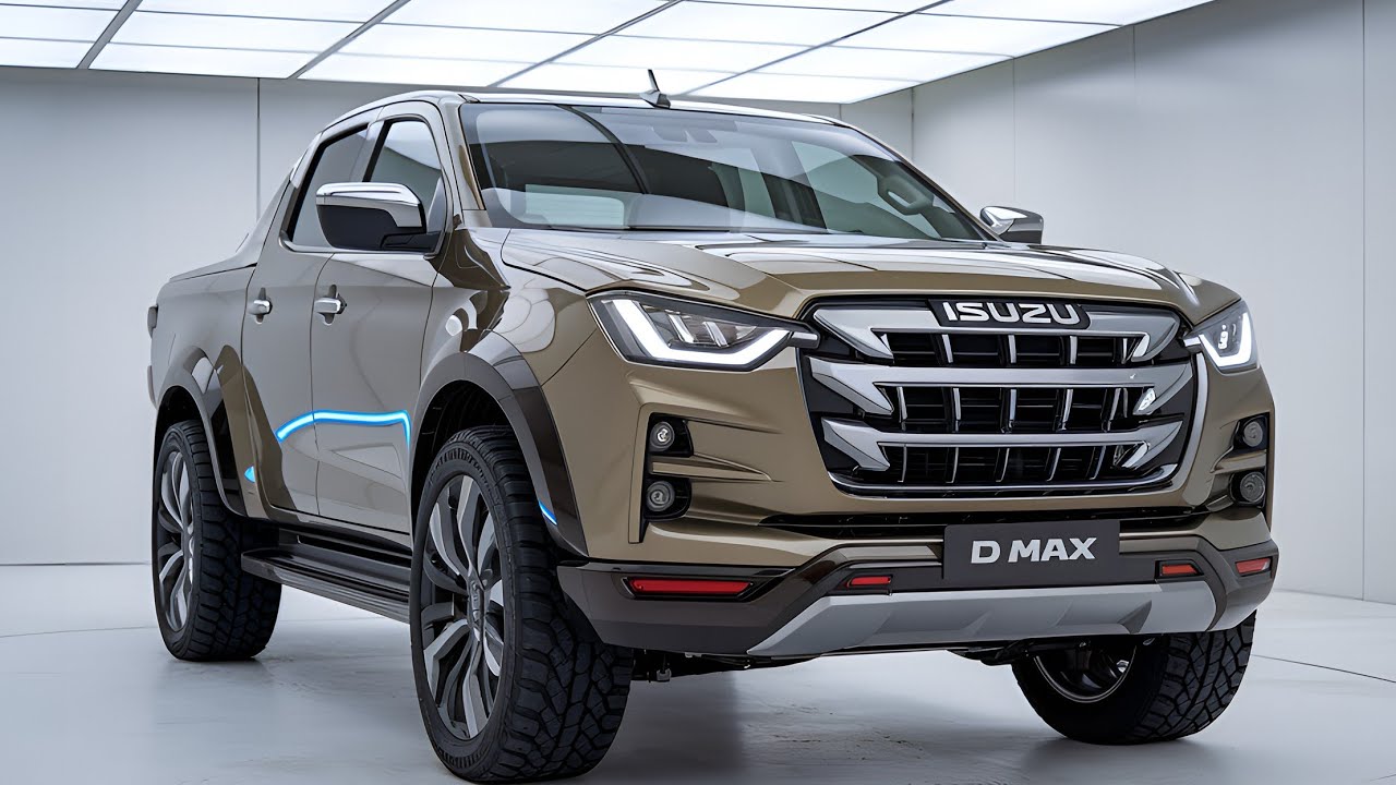 2025 Isuzu D-Max: The Ultimate Pickup Upgrade You Need to See! - YouTube