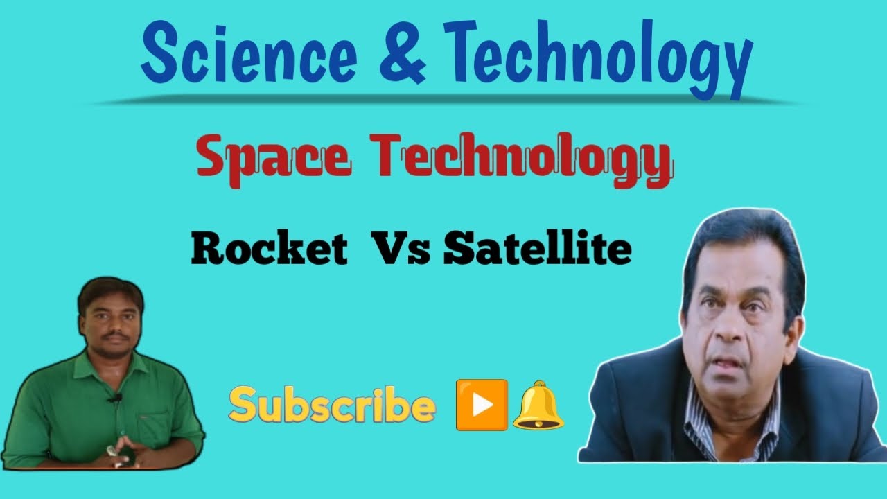 Space Technology/ Rocket 🚀 Vs Satellite 🛰️/ UPSC/ TNPSC/ CBSE/ State ...