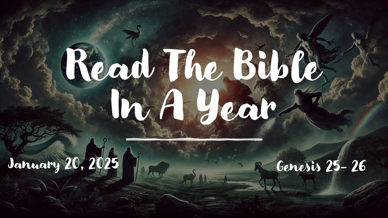 Read The Bible In A Year Genesis 25-26 KJV: Isaac’s Legacy, Jacob and ...