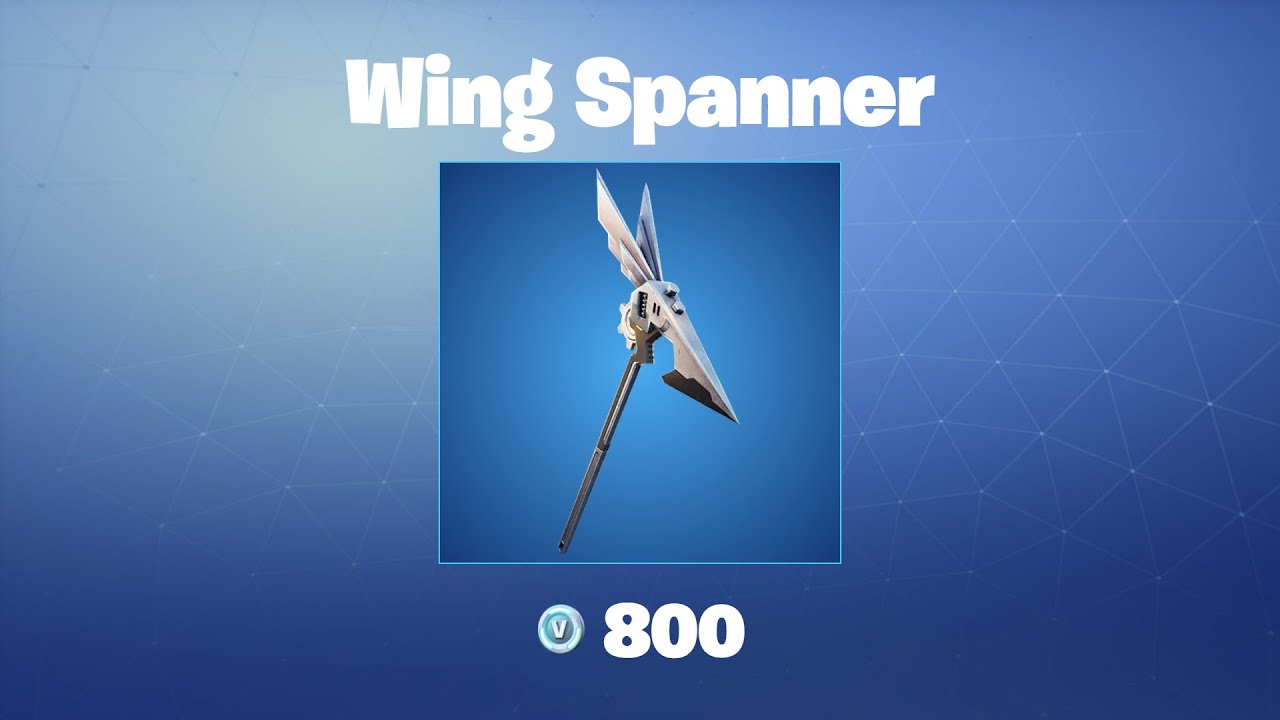 Wing Spanner | Fortnite Pickaxe - YouTube
