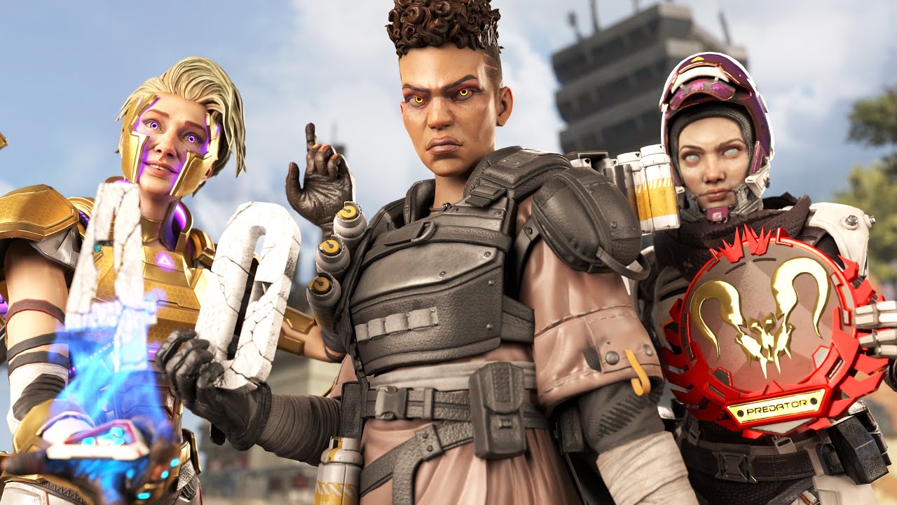 50,000+ Hour Team drops 40 Kills in Predator lobby's (Apex Legends ...