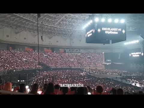 190728 EXplOration in Seoul EXO-l singing Angel 너의 세상으로 엑소엘 때창