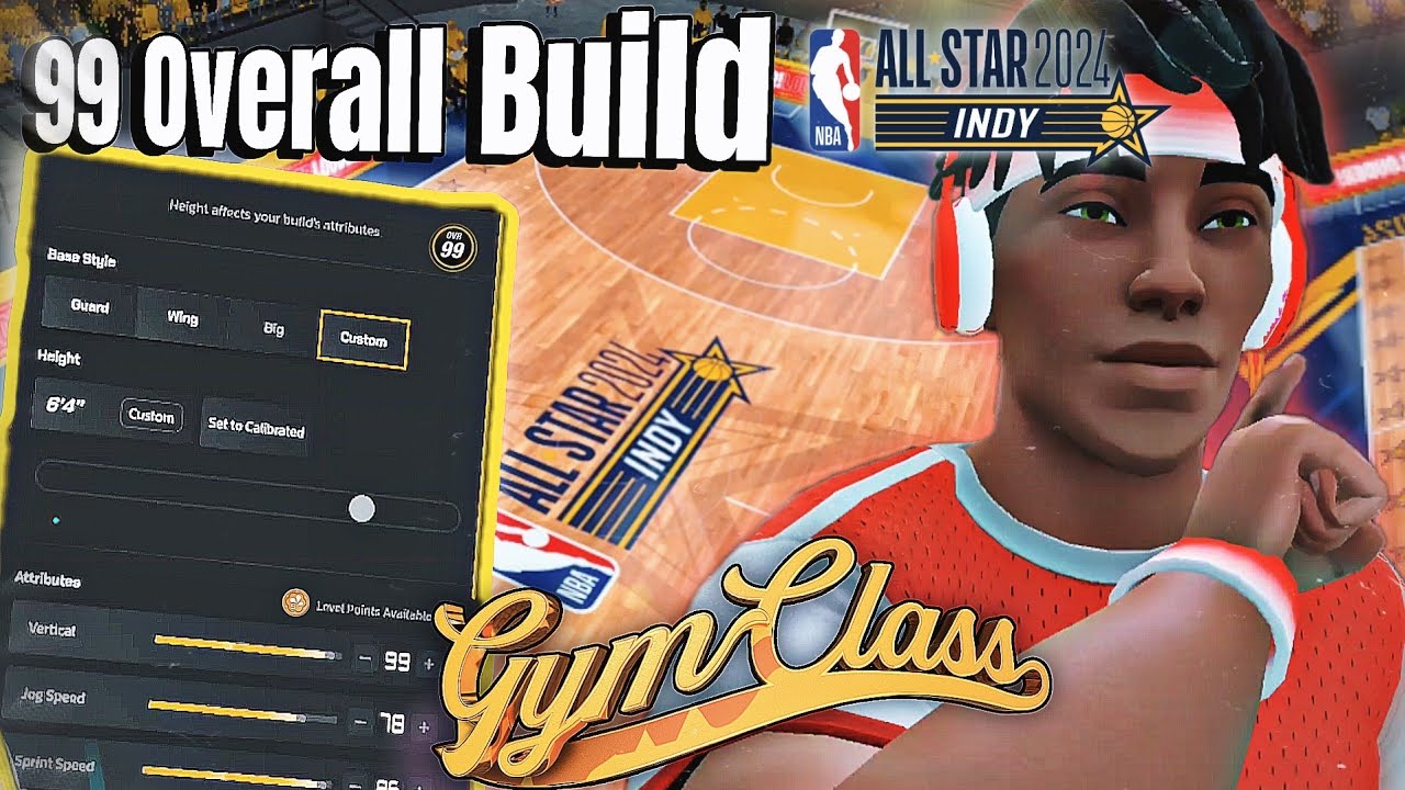 I PLAYED WITH THE BEST BUILD IN GYM CLASS VR BASKETBALL!! - YouTube