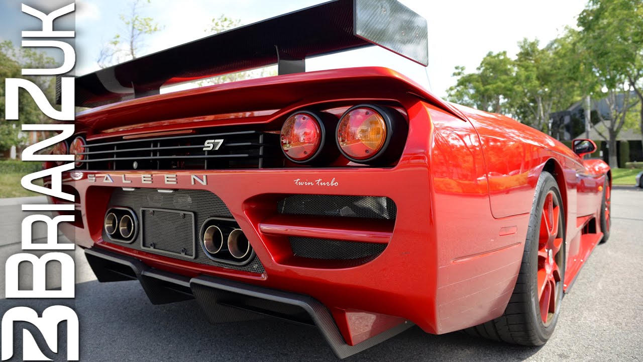 Saleen S7 Twin Turbo Competition Start and Rev - YouTube