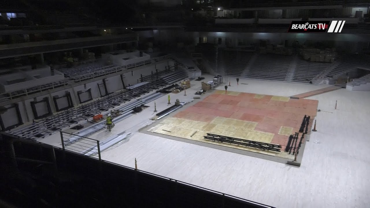 Cincinnati Bearcats Fifth Third Arena Renovation Update #17 - YouTube