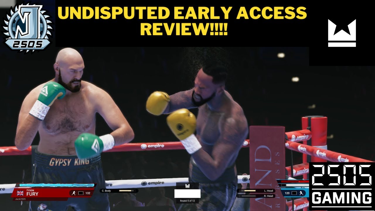 UNDISPUTED REVIEW! - BOXING GAMING IS BACK!!! - 2505 Gaming - YouTube