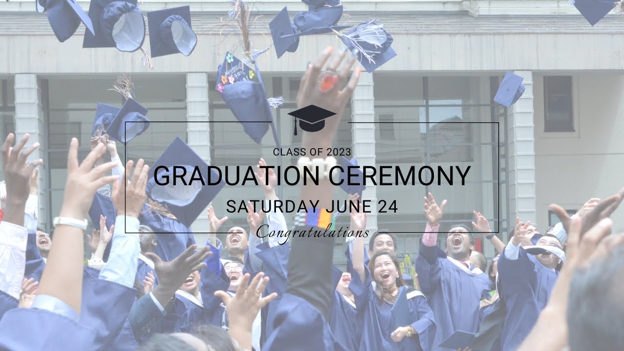 IUJ Graduation Ceremony 2023 - YouTube