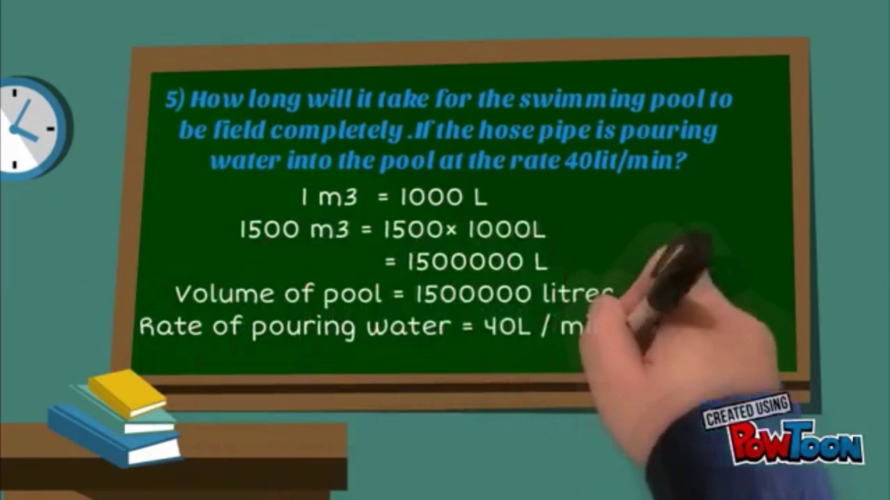 Maths(Designing of swimming pool) - YouTube