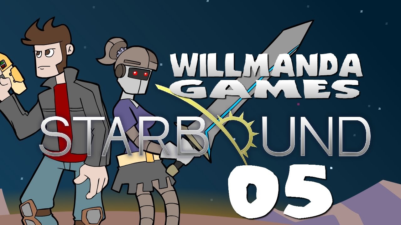 Starbound part 5 -- Brute Force Mining - YouTube