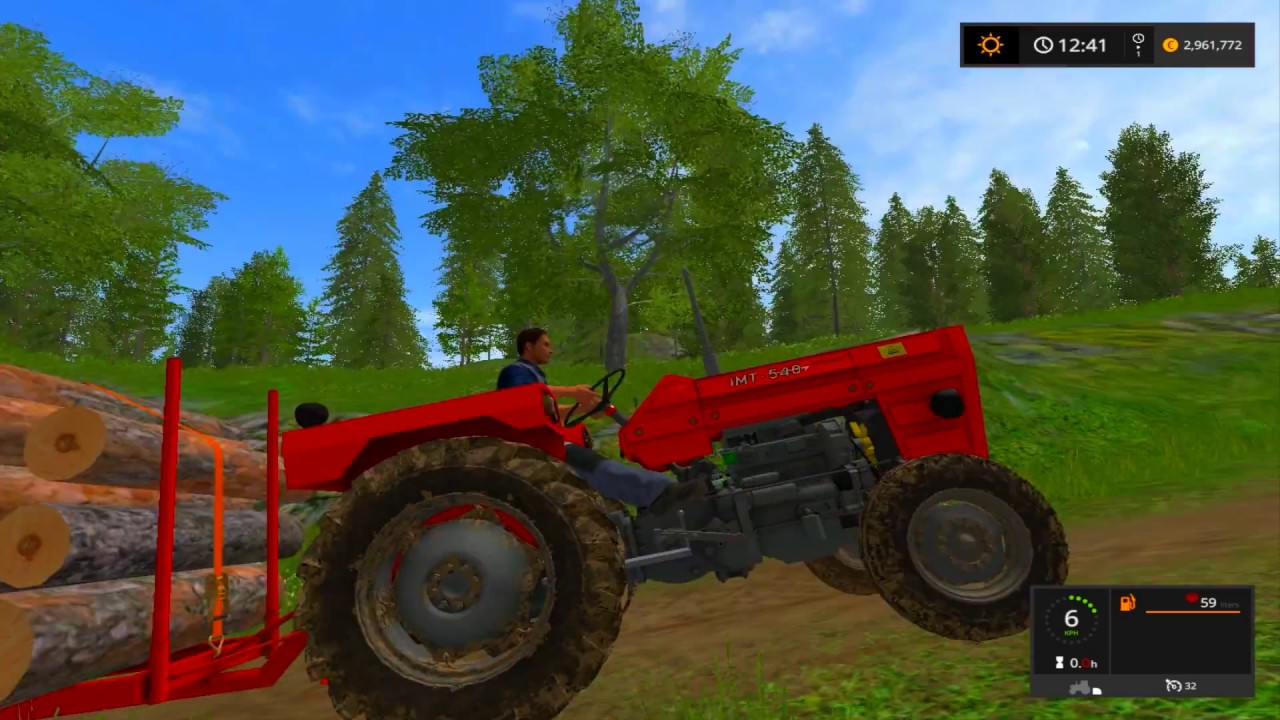 Farming Simulator 17/IMT 540 DELUXE pregled moda - YouTube