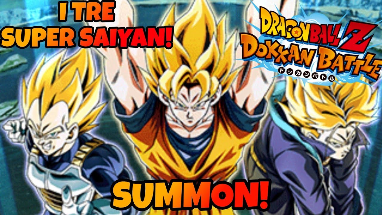 ZENO ANIMATION! - DRAGON BALL Z DOKKAN BATTLE SUMMON - I TRE SUPER ...