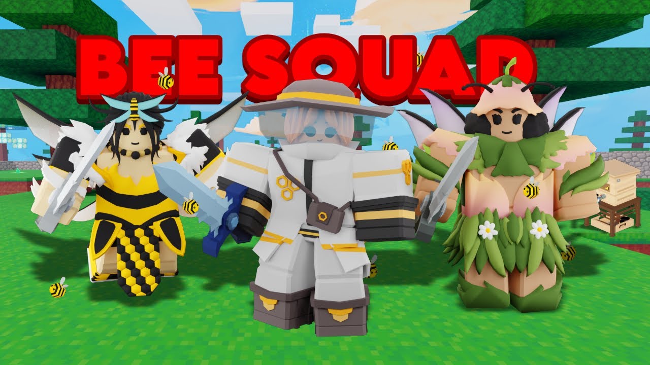 🐝 |The Ultimate Squad of *BEES* in Roblox BedWars! - YouTube