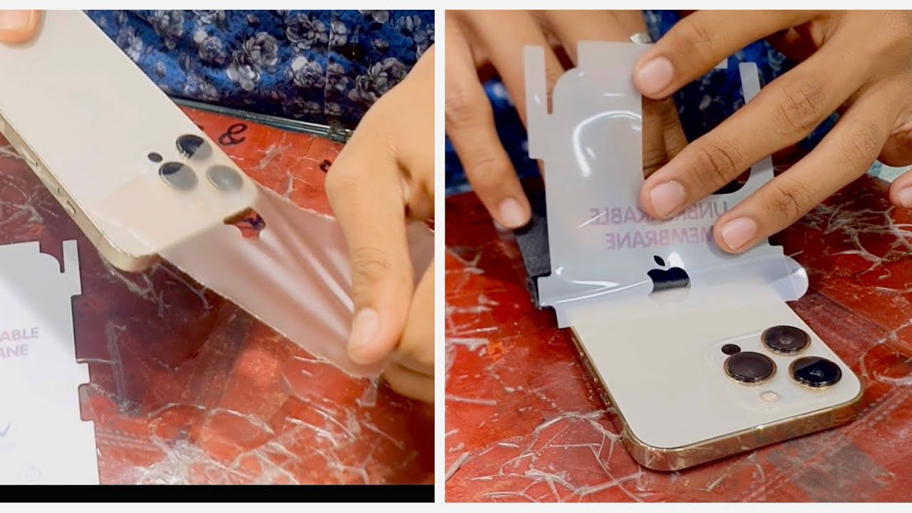 iPhone 13 Pro Skin | Protective Back panel guard - YouTube
