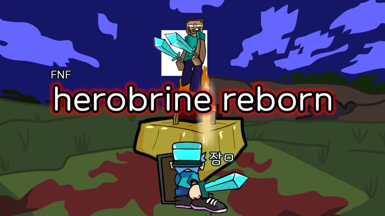 Herobrine reborn [FNF] - YouTube
