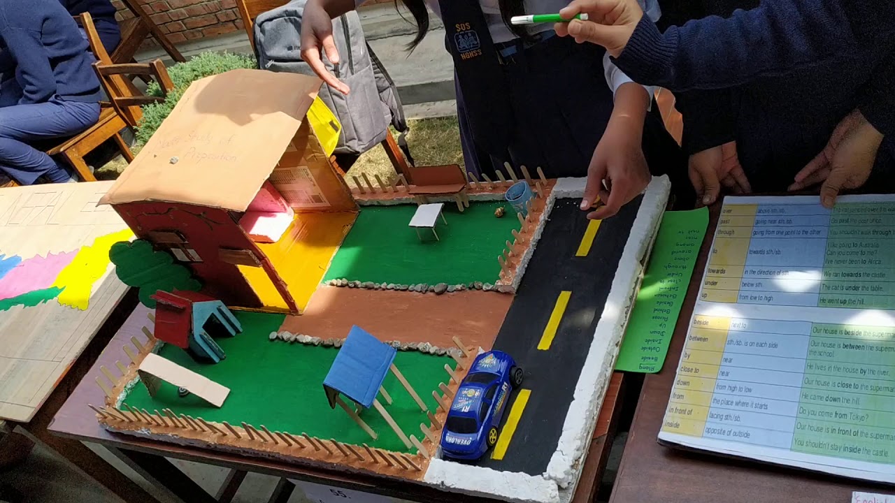 Preposition - English project in Educational Exhibition 2020 - YouTube