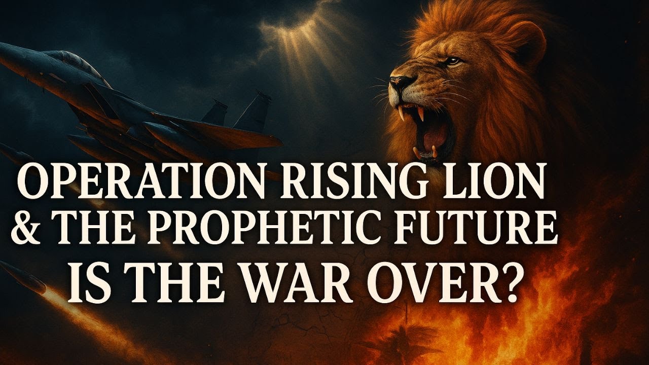 Operation Rising Lion And The Prophetic Future (Is The War Over?) - YouTube