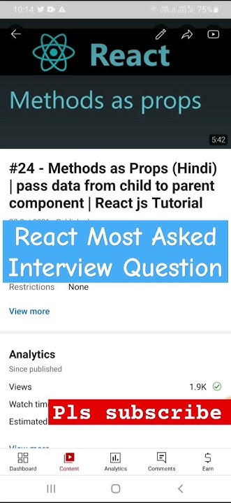 React Most Asked Interview Question Short Shorts Javascript React Developer Interview