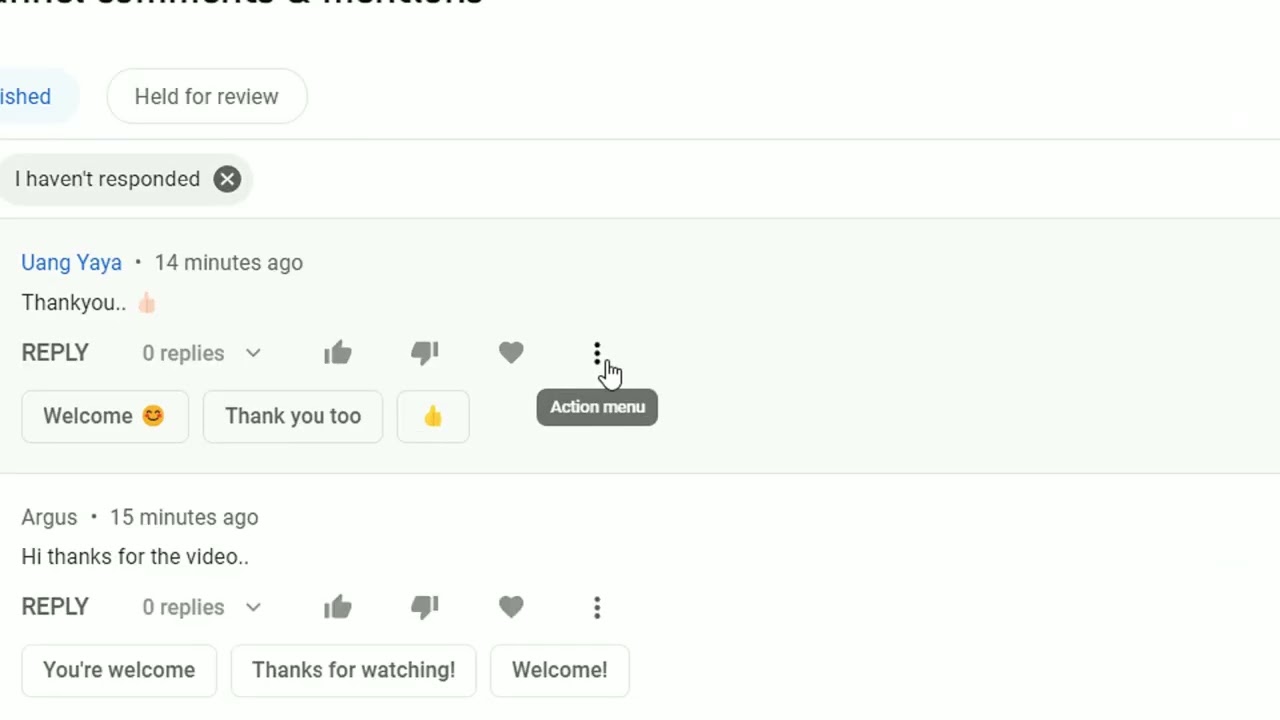 How to Delete Youtube Comments - YouTube