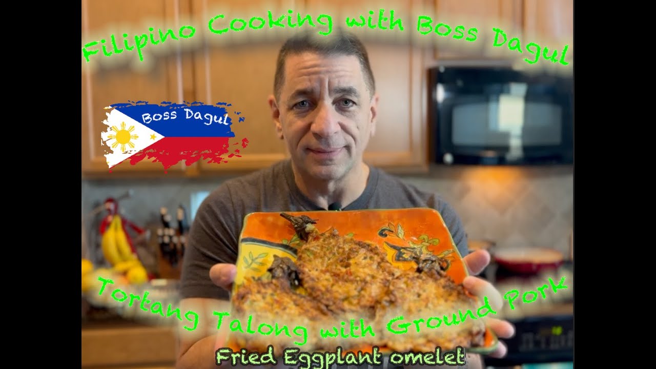 Filipino Cooking ~ Tortang Talong (Fried Eggplant Omelet with Ground ...