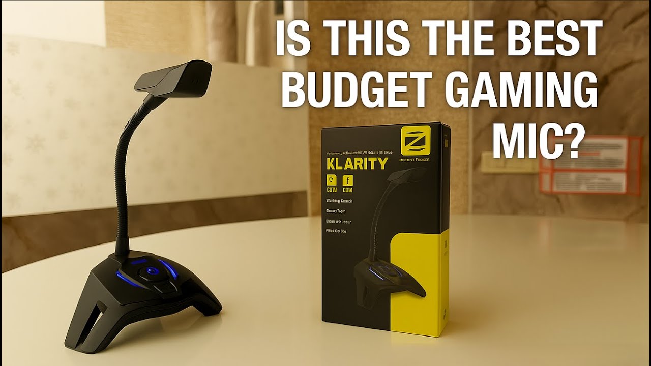 Zebronics ZEB Klarity Mic Review & Testing Best Budget USB Mic Under ...