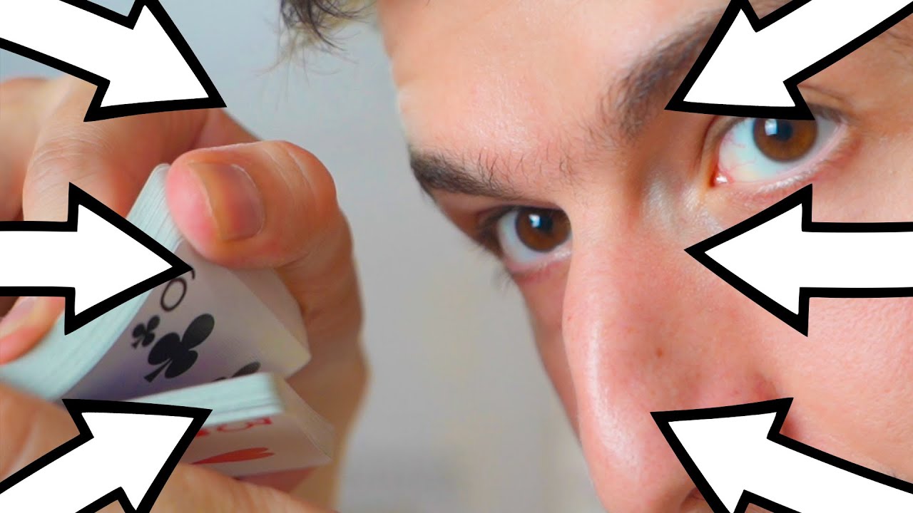 7 Ways to SECRETELY Peek At A Playing Card (Magic Tutorial) - YouTube