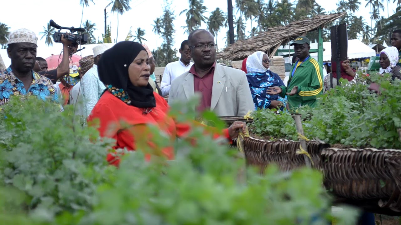 Mkuu wa wilaya ya kati Mh:Hamida Mussa Khamis jins alivotembelea JKU ...