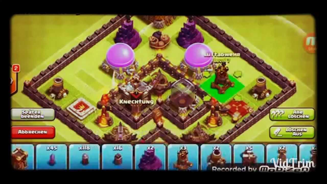 [Clash of Clans] Th10 Farming Base 275 Walls - YouTube