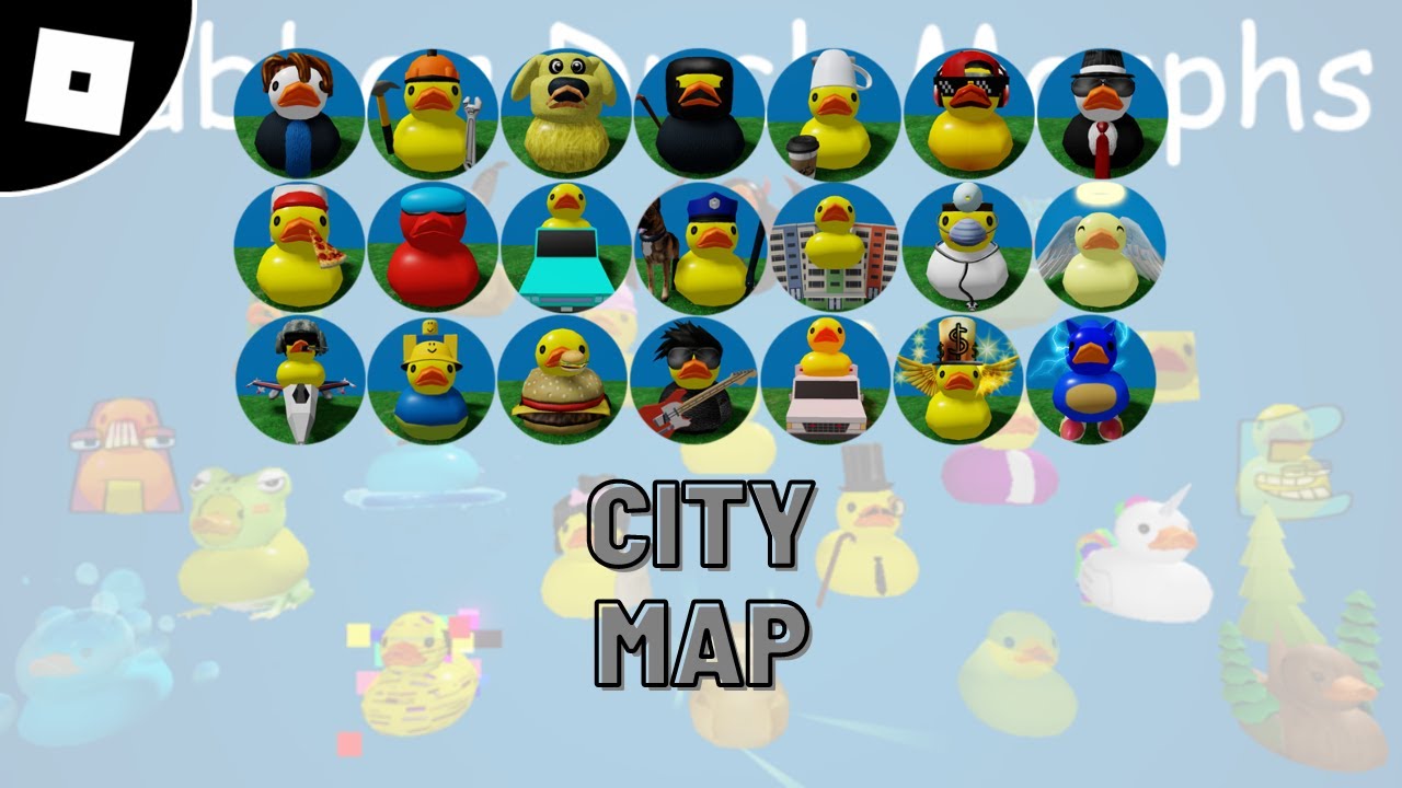 How to get all rubber duck in city map in find the rubber duck morphs ...